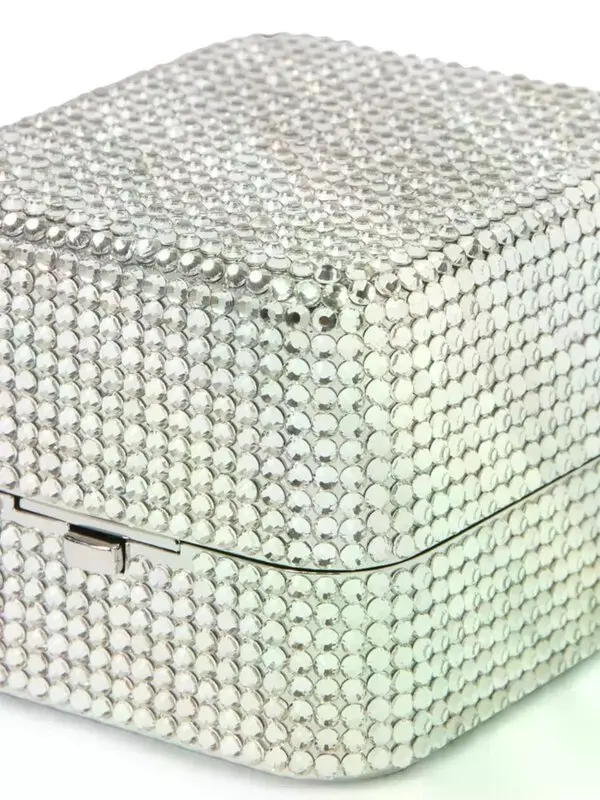Judith Leiber Miniature Box Say Yes Crystal-embellished Tote Bag