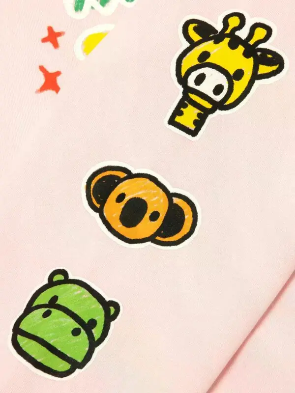 A BATHING APE Baby Milo Graphic-print Sweater