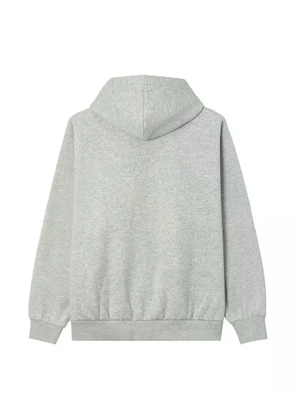 CHOCOOLATE Logo-appliqué Zip-up Hoodie