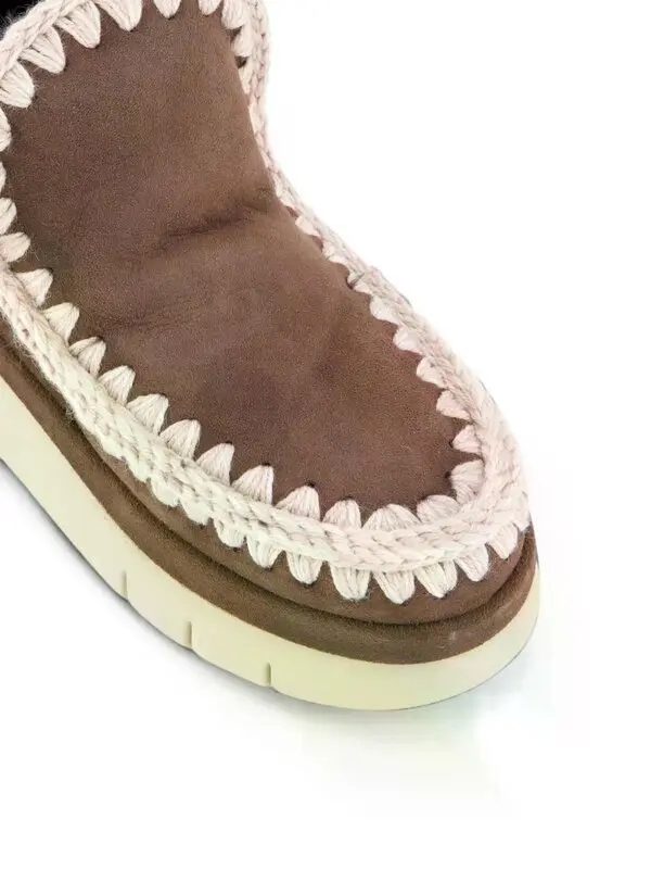 Mou Eskimo Bounce Welt Crochet-trim Sneakers