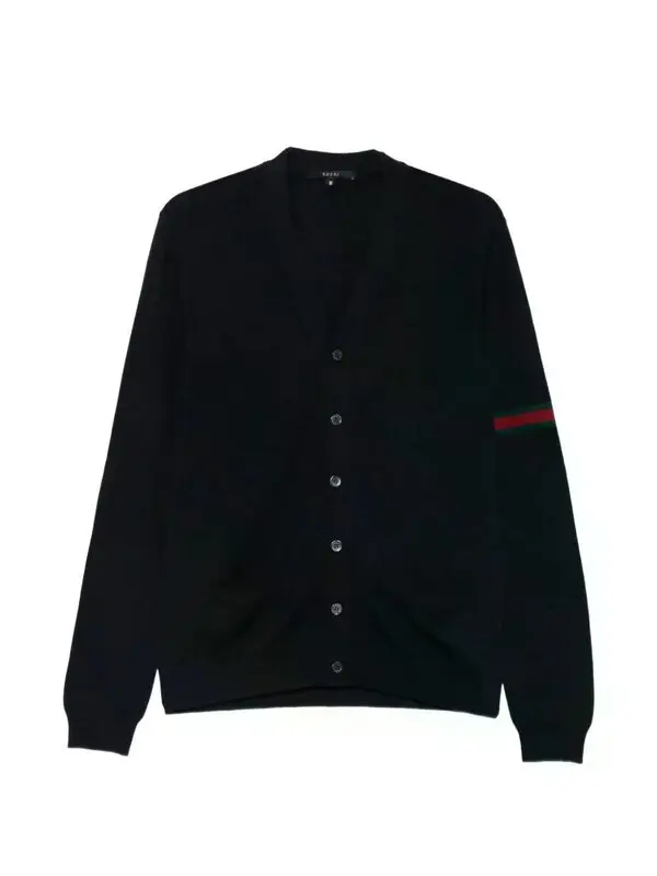 Gucci Web Stripe Cardigan