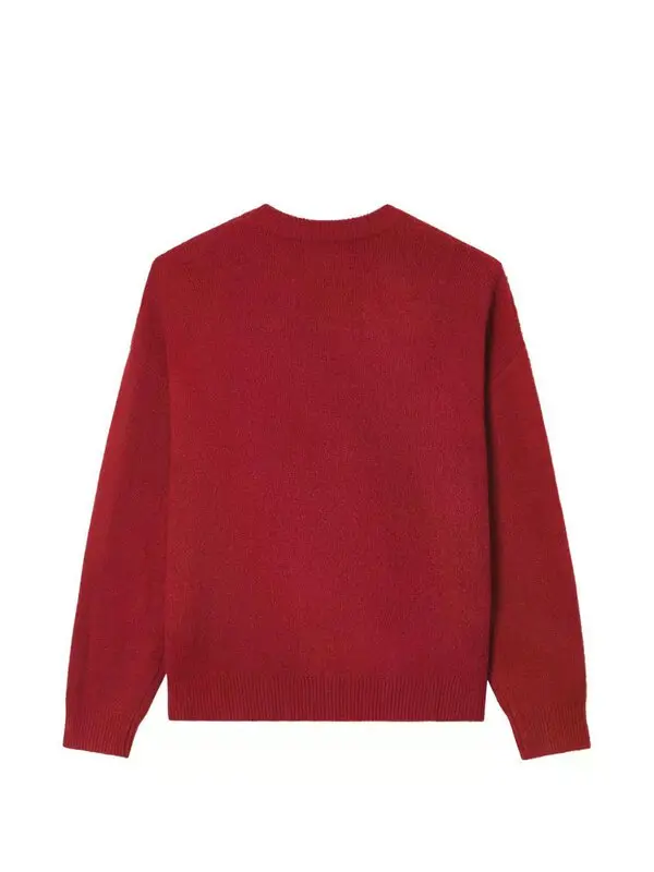 CHOCOOLATE Logo-patch Crew-neck Sweater