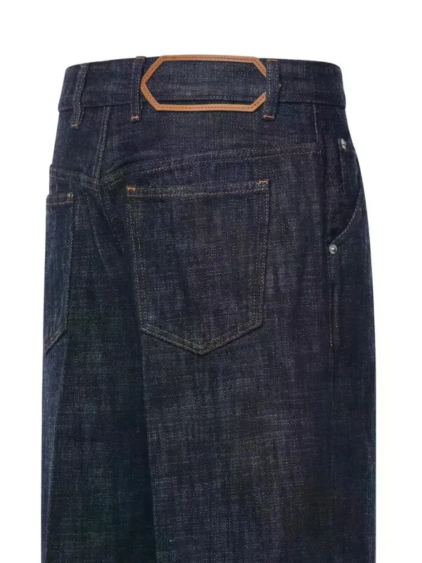 Jacquemus Wide-leg Pleated Jeans