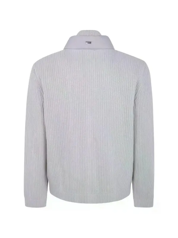 Herno Padded Ribbed-knit Jacket