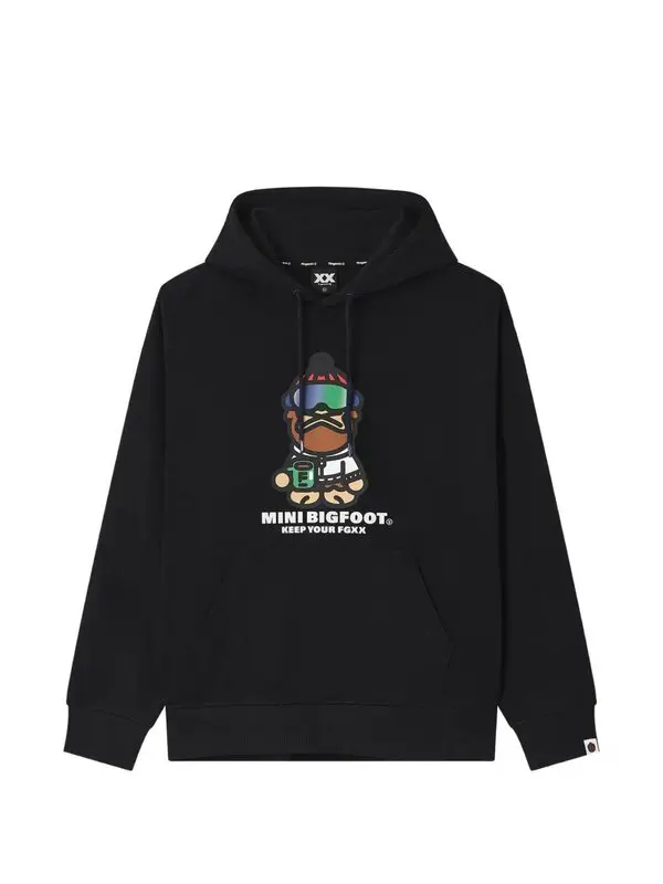 FINGERCROXX Mini Bigfoot Graphic-print Hoodie