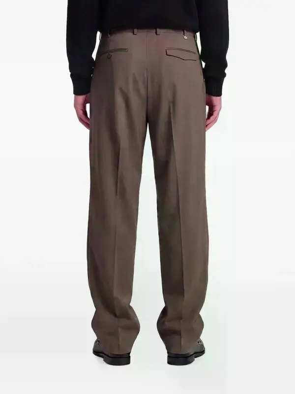PT TORINO Michael Pressed-pleat Trousers