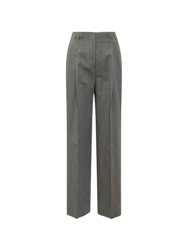 Alberta Ferretti Pinstripe-pattern Tailored Trousers