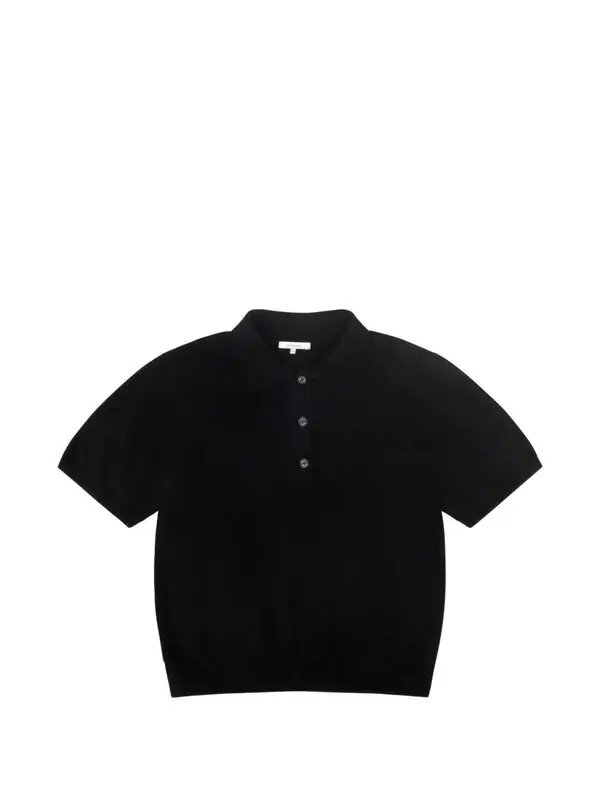 ENTIRE STUDIOS Short-sleeve Polo Shirt - Black