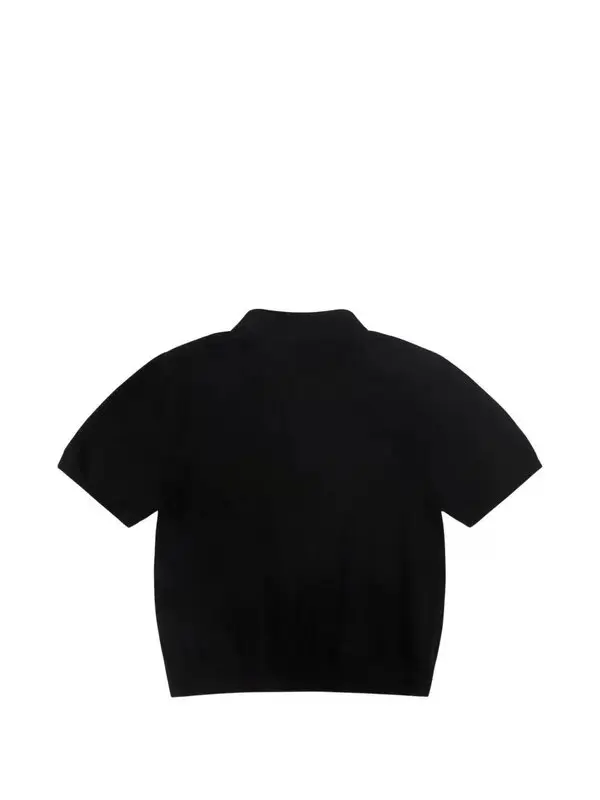 ENTIRE STUDIOS Short-sleeve Polo Shirt - Black