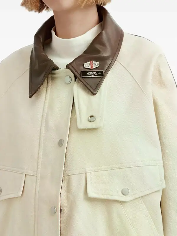 MUSIUM DIV. Quilted-panel Jacket