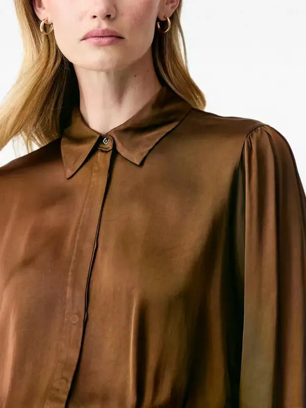 FRACOMINA Cropped Long-sleeve Shirt