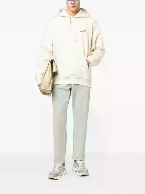 Carhartt Work In Progress American Script Logo-embroidered Hoodie
