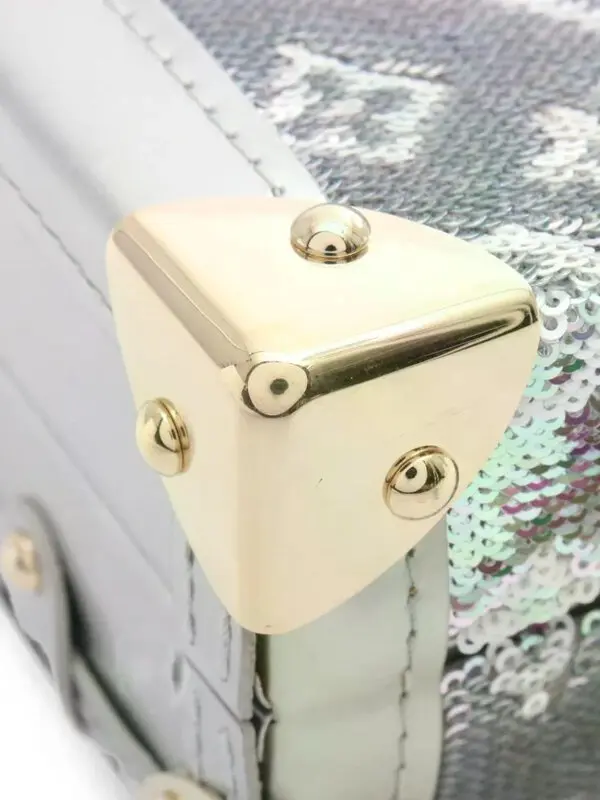 LOUIS VUITTON 2018 Petite Malle Sequin Small Shoulder Bag