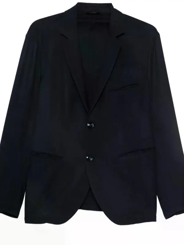 Giorgio Armani Notched-lapel Wool Blazer