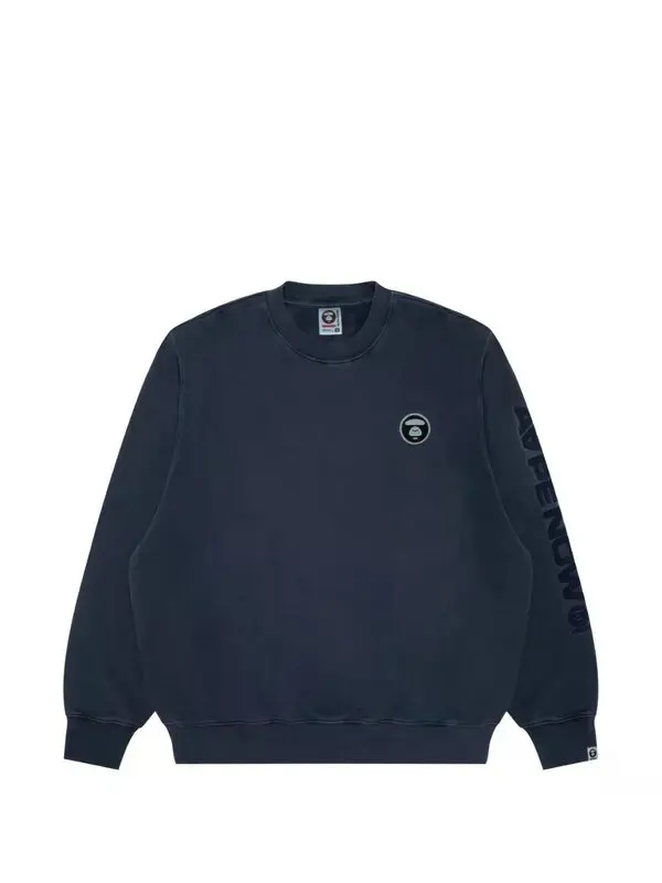 AAPE BY *A BATHING APE Logo-patch Crew-neck Sweater