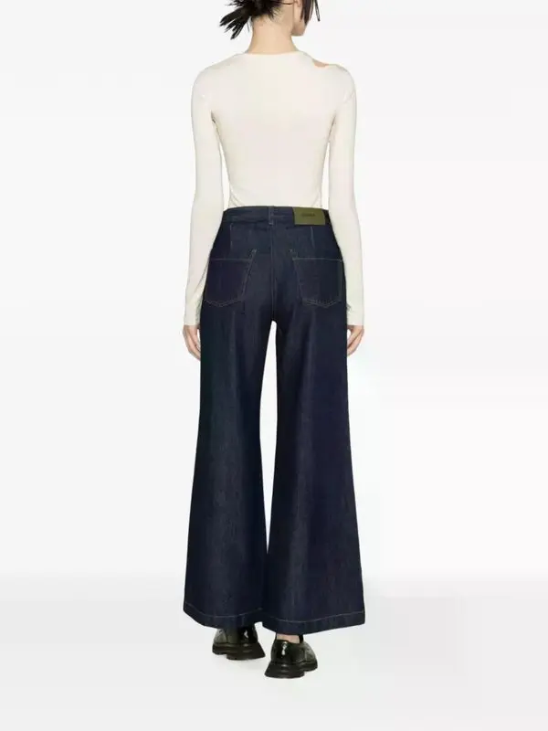 Aspesi Wide-leg Jeans