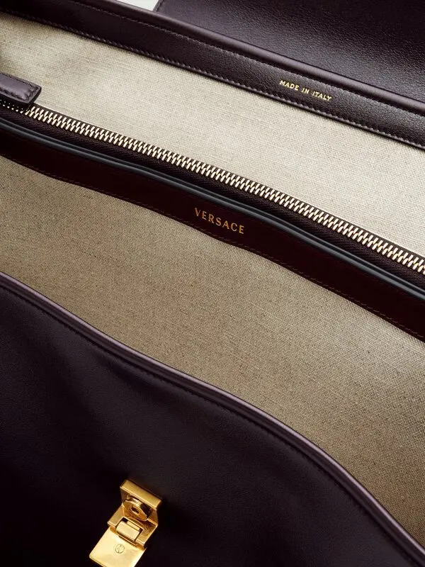 Versace Severine Calf Leather Large Tote