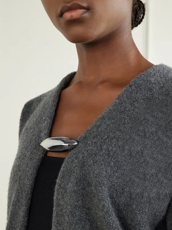 Bottega Veneta Embellished Cashmere, Wool And Silk-blend Cardigan