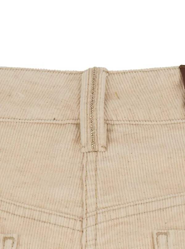 Brunello Cucinelli Wide-leg Corduroy Pants - No