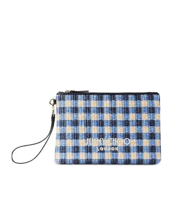 JIMMY CHOO Zip-top Clutch