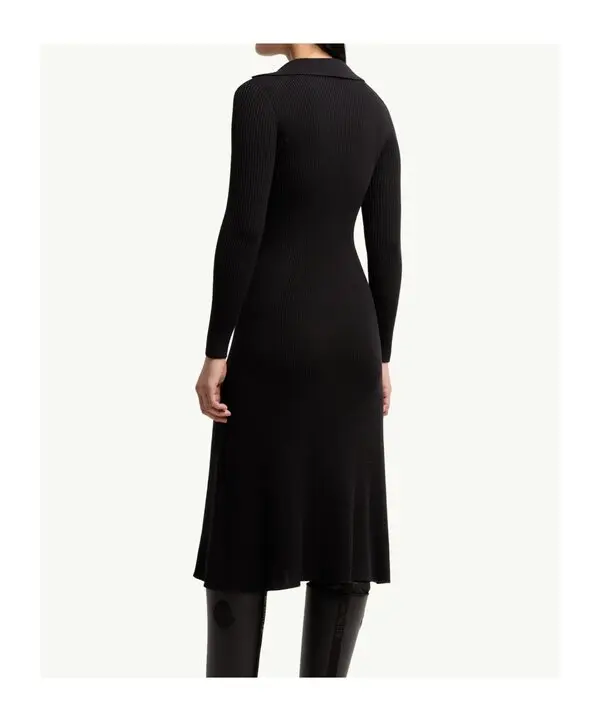 Moncler Wool Blend Knee-length Polo Dress