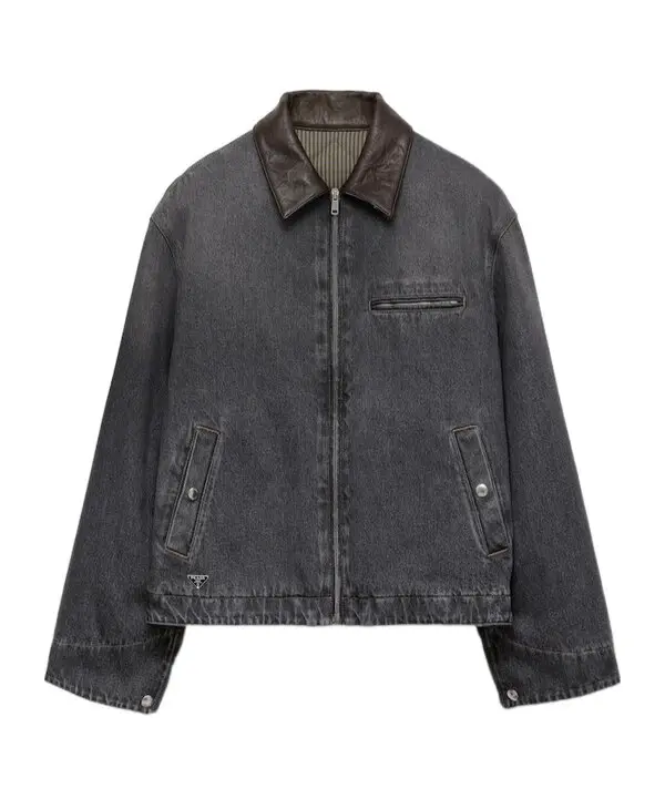 Prada Denim Blouson Jacket