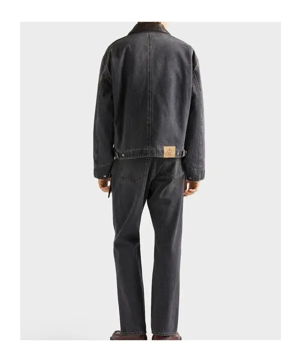 Prada Denim Blouson Jacket
