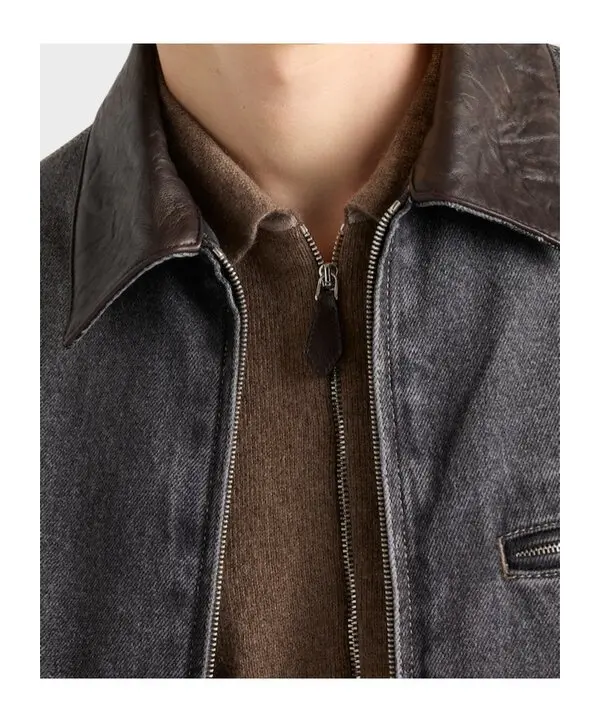 Prada Denim Blouson Jacket