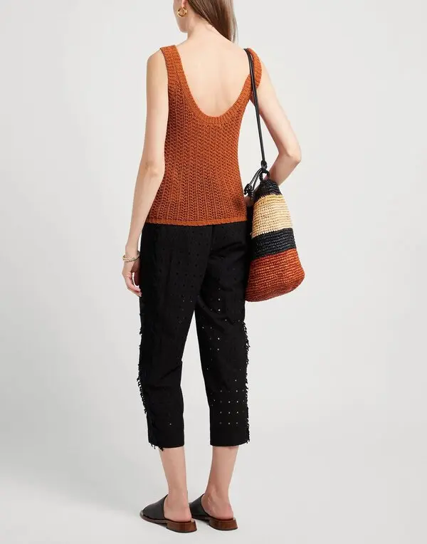 Max Mara Solidcolor Knit Sleeveless Top