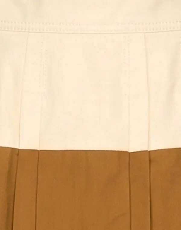 Tory Burch Color-block Pleated Skirt