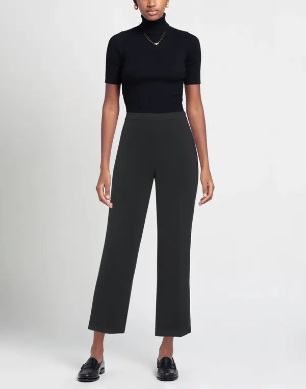 Max Mara Minimalist Solid-color Trousers