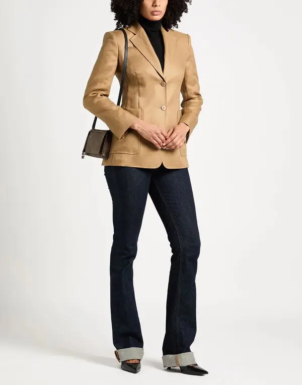 Max Mara Minimalist Linen Blazer