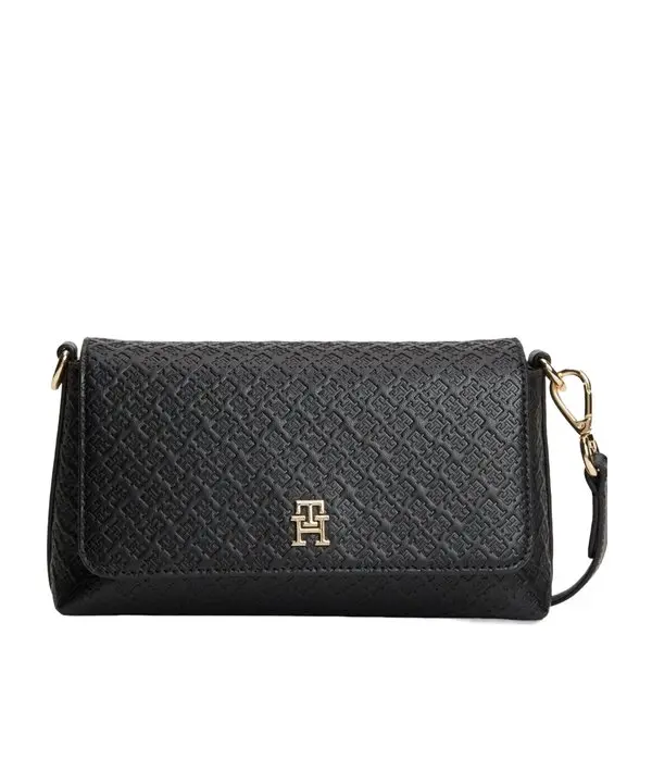 Tommy Hilfiger Embossed Flap Bag