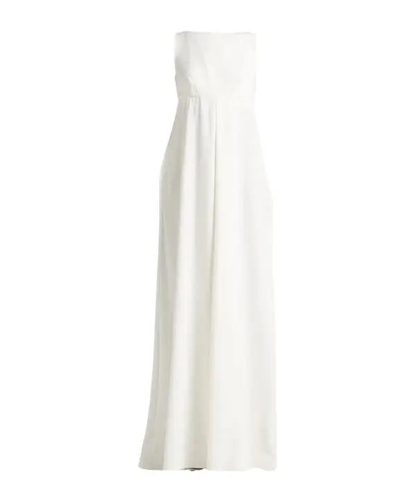Max Mara Minimalist Solid-color Sleeveless Jumpsuit