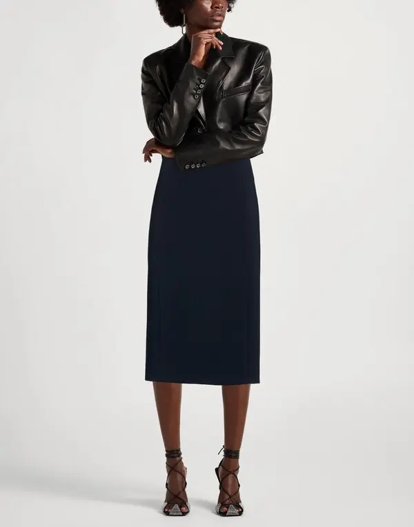 Max Mara Solid-color Bodycon Skirt