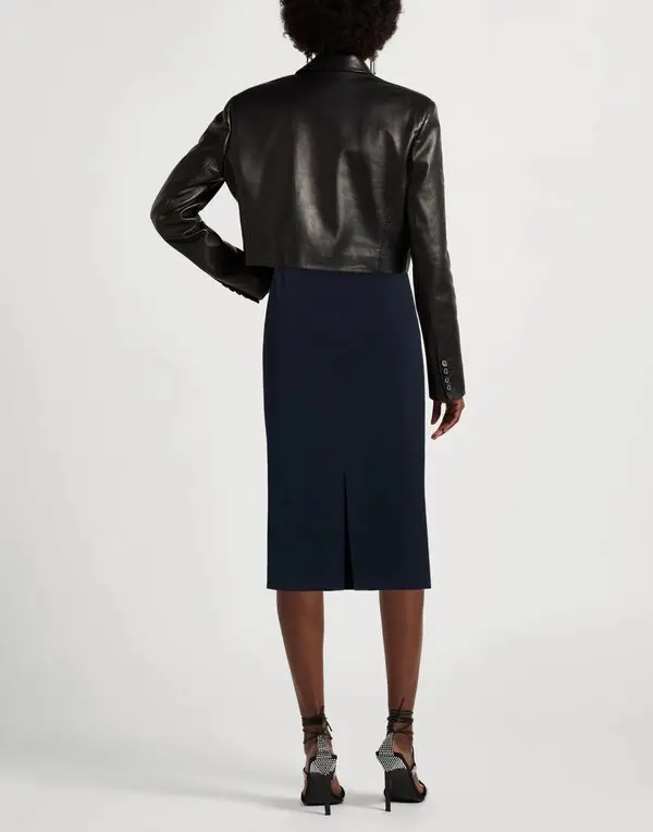 Max Mara Solid-color Bodycon Skirt