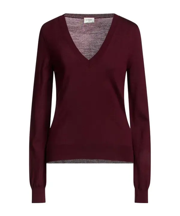 Saint Laurent Solid-color Lightweight Knitwear