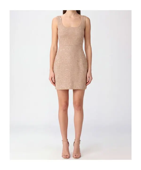 Elisabetta Franchi Sequin-embellished Sleeveless Mini Dress