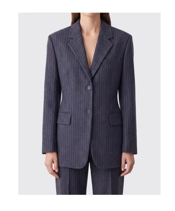 Filippa K Pinstripe Wool Blazer