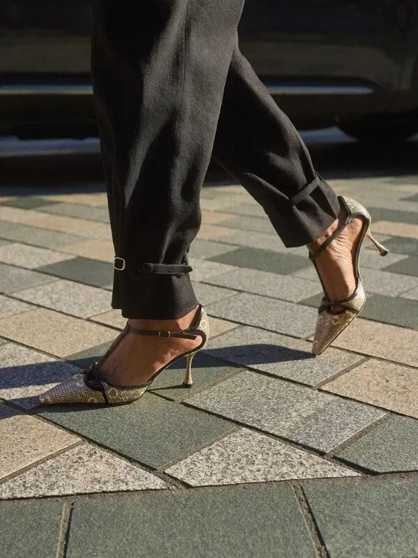 Manolo Blahnik Gish T-bar Pumps