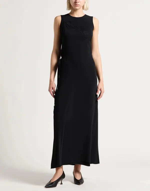 MAISON MARGIELA Sleeveless Lace-paneled Dress