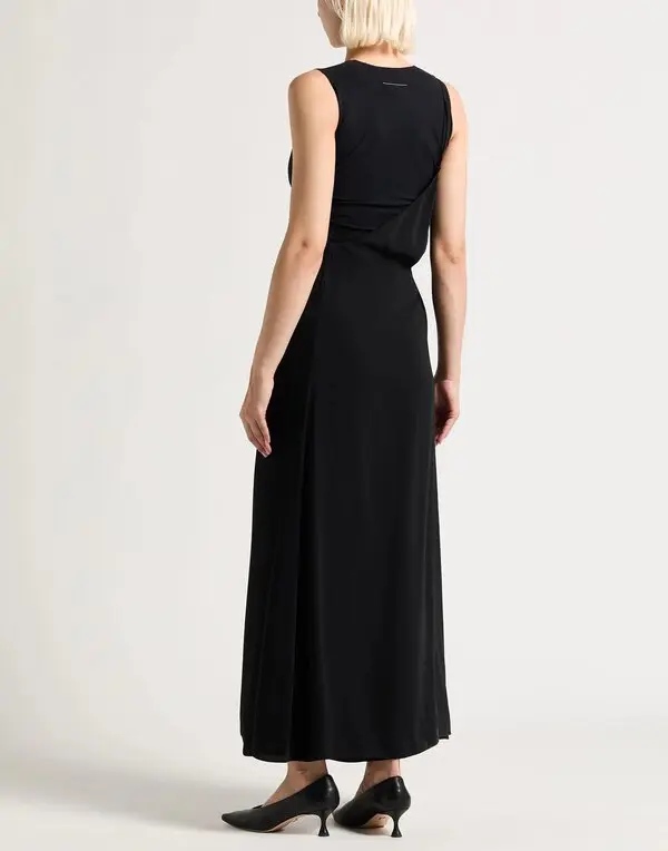 MAISON MARGIELA Sleeveless Lace-paneled Dress