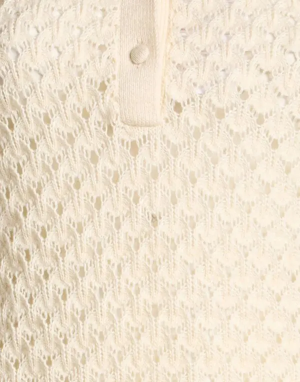 Chloé Minimalist Solid-color Crocheted Top - Camel