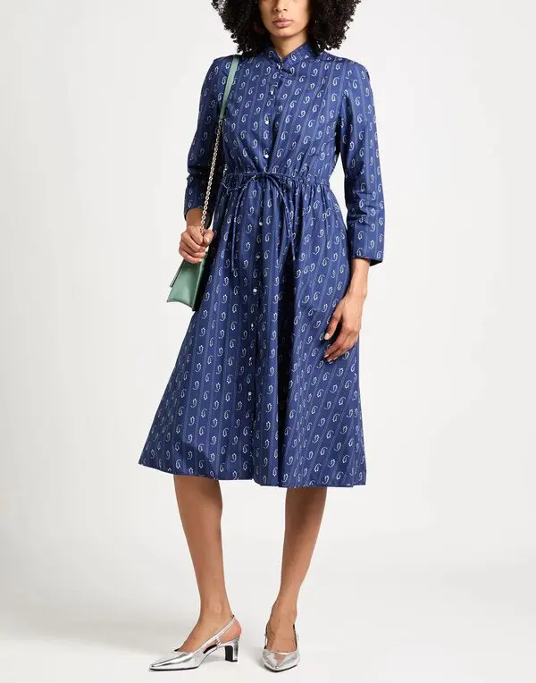Tory Burch Color-block 3/4 Sleeve Dress