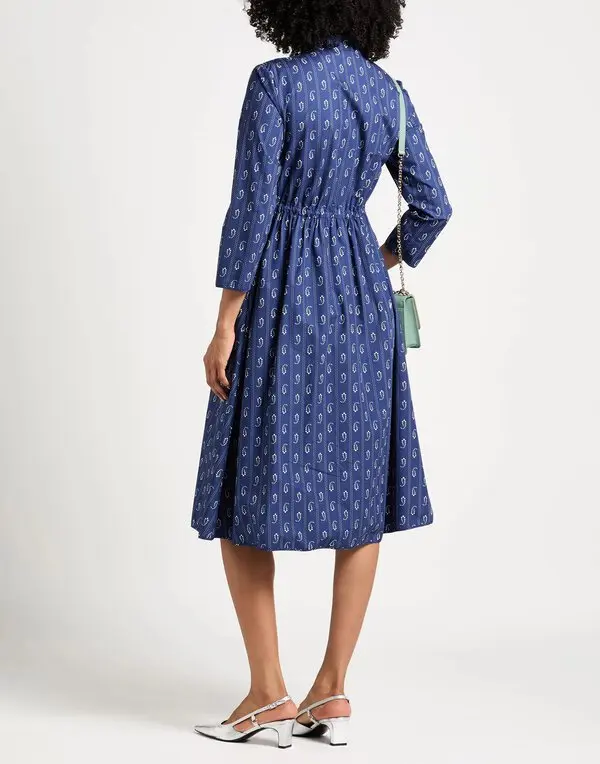 Tory Burch Color-block 3/4 Sleeve Dress