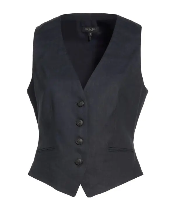 Rag & Bone Solid-color Stretch Waistcoat