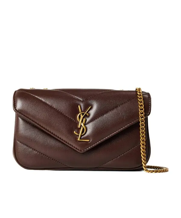 Saint Laurent V-quilted Flap Bag - No