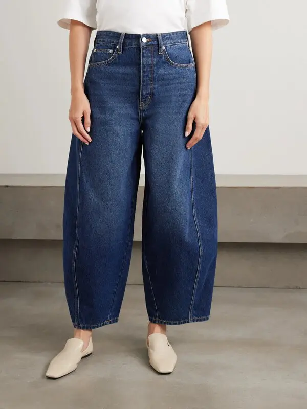 ST. AGNI Belt-loop Jeans - Deep Indigo