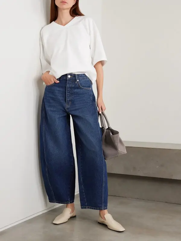 ST. AGNI Belt-loop Jeans - Deep Indigo