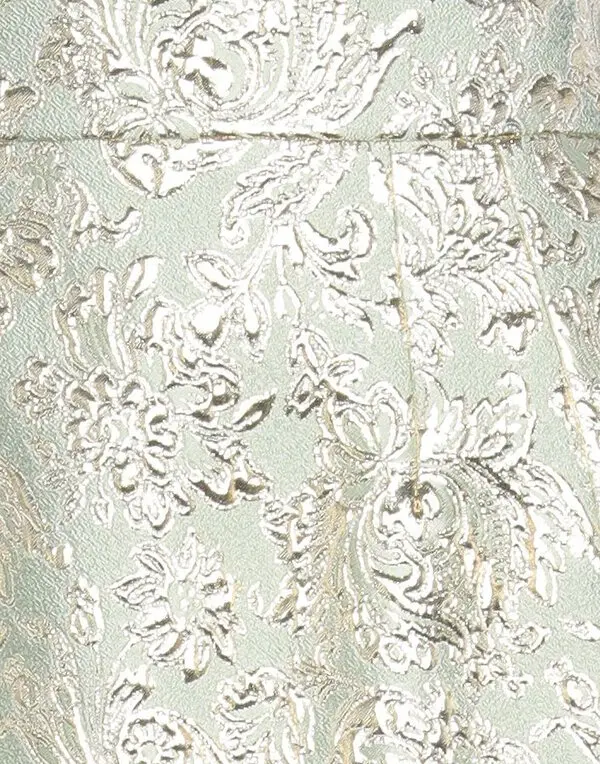Dolce & Gabbana Two-tone Metallic Finish A-line Skirt